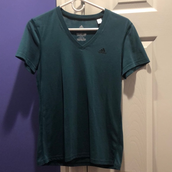 adidas | Tops | Adidas Hunter Green Tshirt | Poshmark